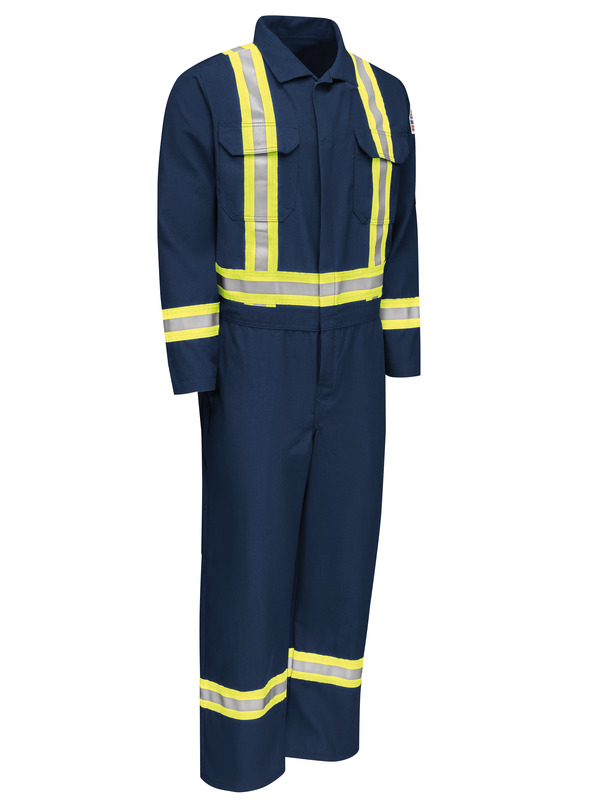 Men's Midweight Nomex FR Premium Coverall with CSA Compliant Reflective ...