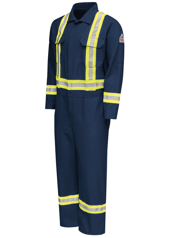 Men's Midweight Nomex FR Premium Coverall with CSA Compliant Reflective ...