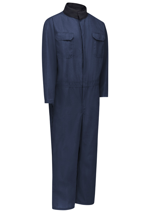 Men's Flame-Resistant / Chemical Splash Protection Coverall - WWOF ...
