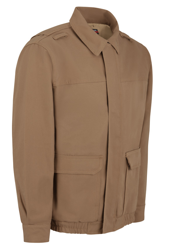 Brown Duck Lined Bomber Jacket - WWOF Wholesale Product Guide