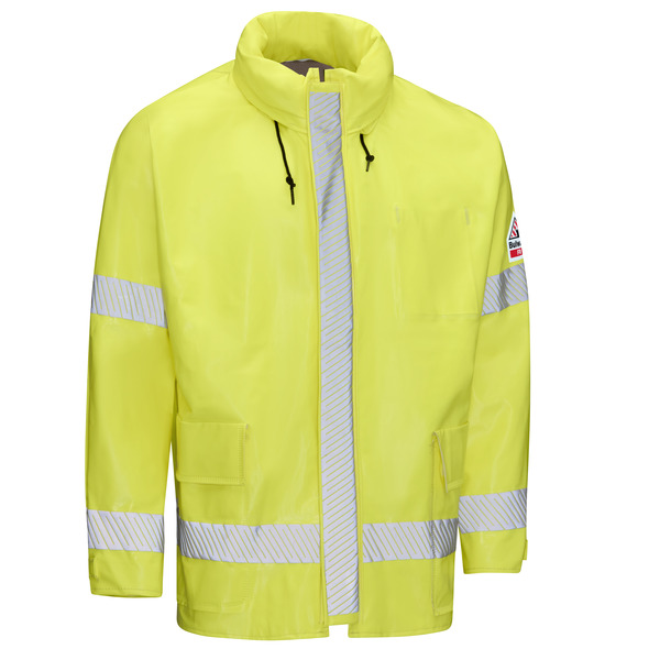 Men's FR Hi-Visibility Rain Jacket - WWOF Wholesale Product Guide