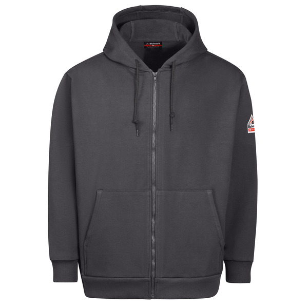 Men's Fleece FR Zip-Front Hooded Sweatshirt - WWOF Wholesale Product Guide