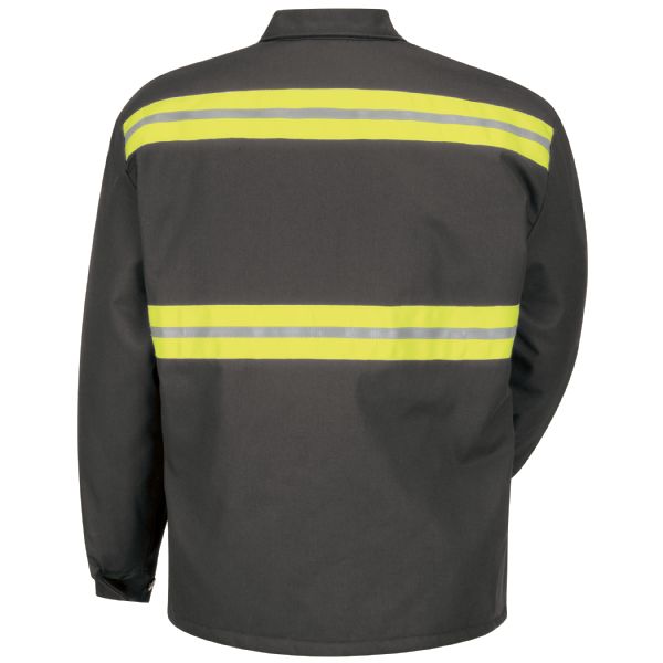 Men's Enhanced Visibility Perma-Lined Panel Jacket - WWOF Wholesale ...