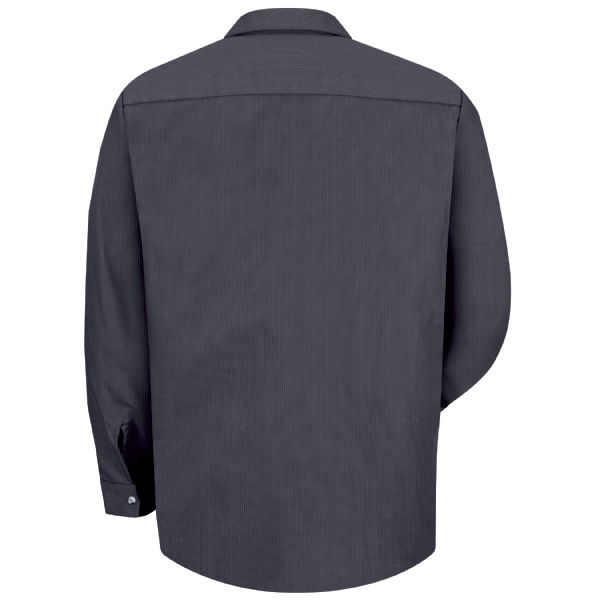Men's Long Sleeve Geometric Microcheck Work Shirt - WWOF Wholesale ...