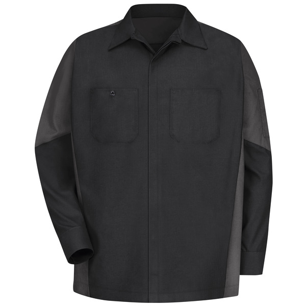 Men's Long Sleeve Two-Tone Crew Shirt - WWOF Wholesale Product Guide